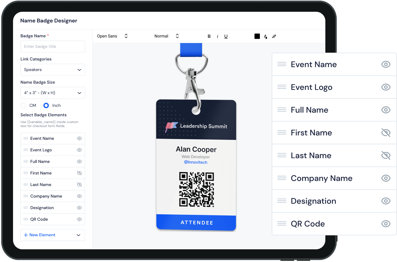 On Site Name Badge Printing For Every Type Of Event Eventify
